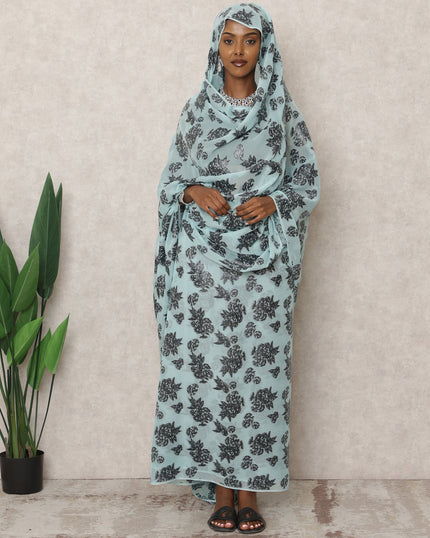 Brown Somali Silk Chiffon Velvet Makmal Dirac Fabric, 3.5 Meters – Buy ...