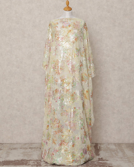 Black Somali Silk Chiffon Velvet Makmal Dirac Fabric, 3.5 Meters – Buy ...